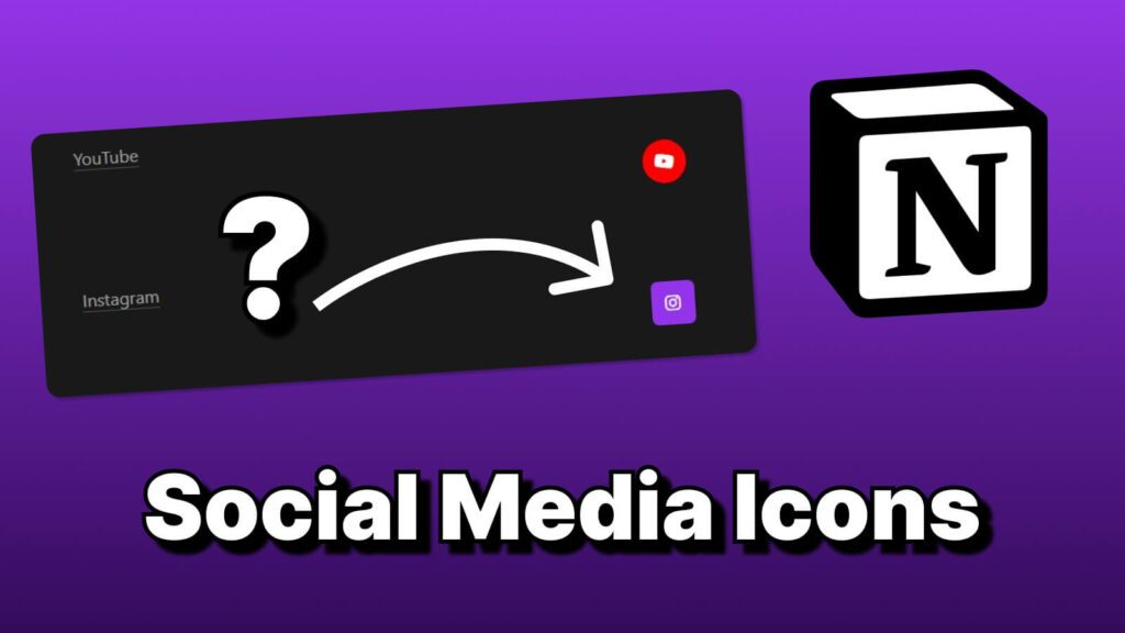 How to Add Social Media Icons to Notion Page? - Notion Widgets, thePlus ...