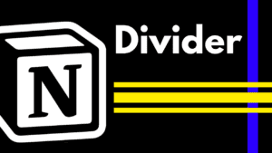 How to Create a Notion Divider Widget? (Notion Widgets) - Notion ...