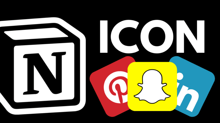 How to Create a Notion Icon Widget? (Notion Widgets) - Notion Widgets ...